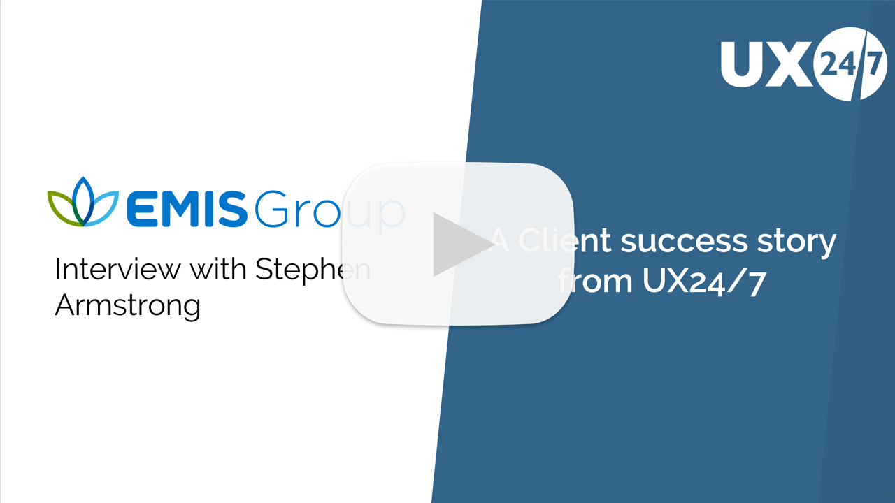 EMIS define product direction and make business case to the Board - UX24/7